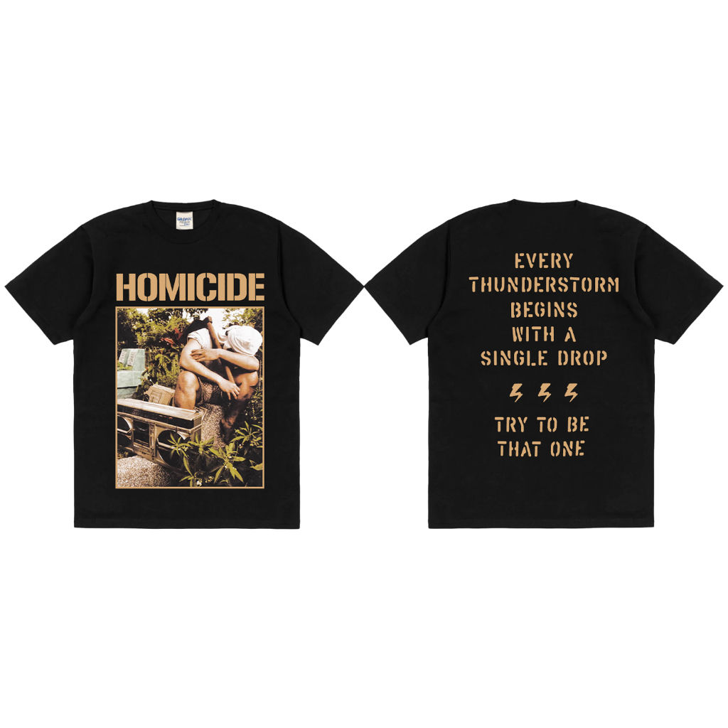 Jual Rockermusic T-shirt Band Homicide - Nekrophone | Shopee Indonesia
