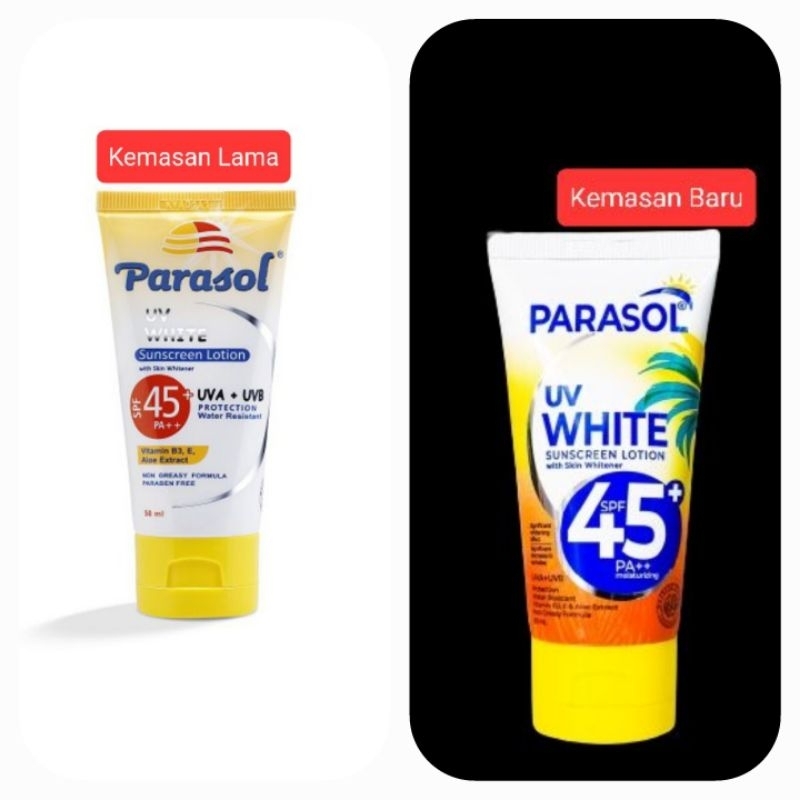 Jual Parasol Lotion SPf 45 PA++ 50ml | Tabir Surya | Sunscreen | Shopee ...