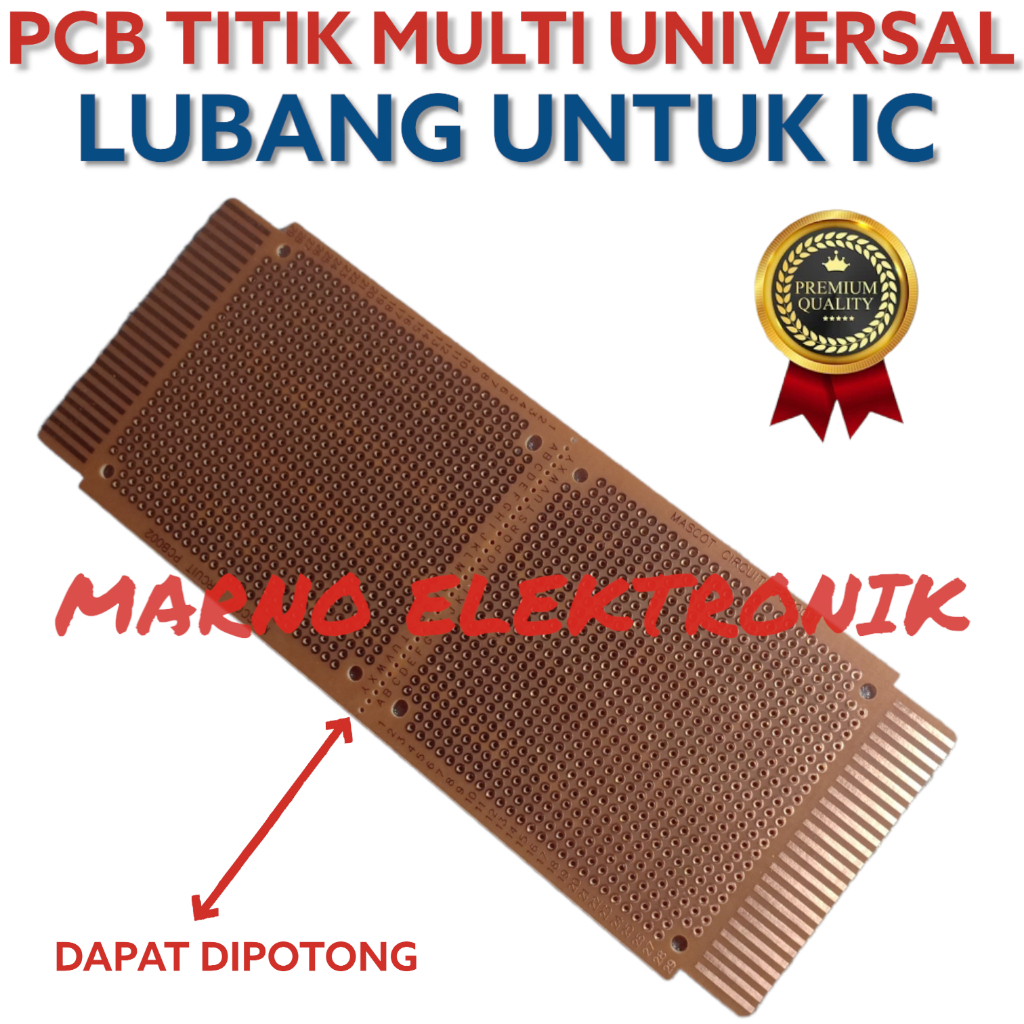 Jual PCB MULTI TITIK UNIVERSAL LUBANG UNTUK IC ORI ORIGINAL ASLI | Shopee Indonesia