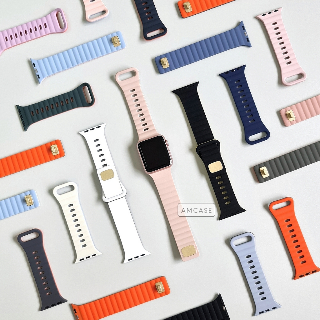 Jual ( TANPA JAM ) GEAR4 | TALI STRAP APPLE WATCH TWO TONE - SERIES ...