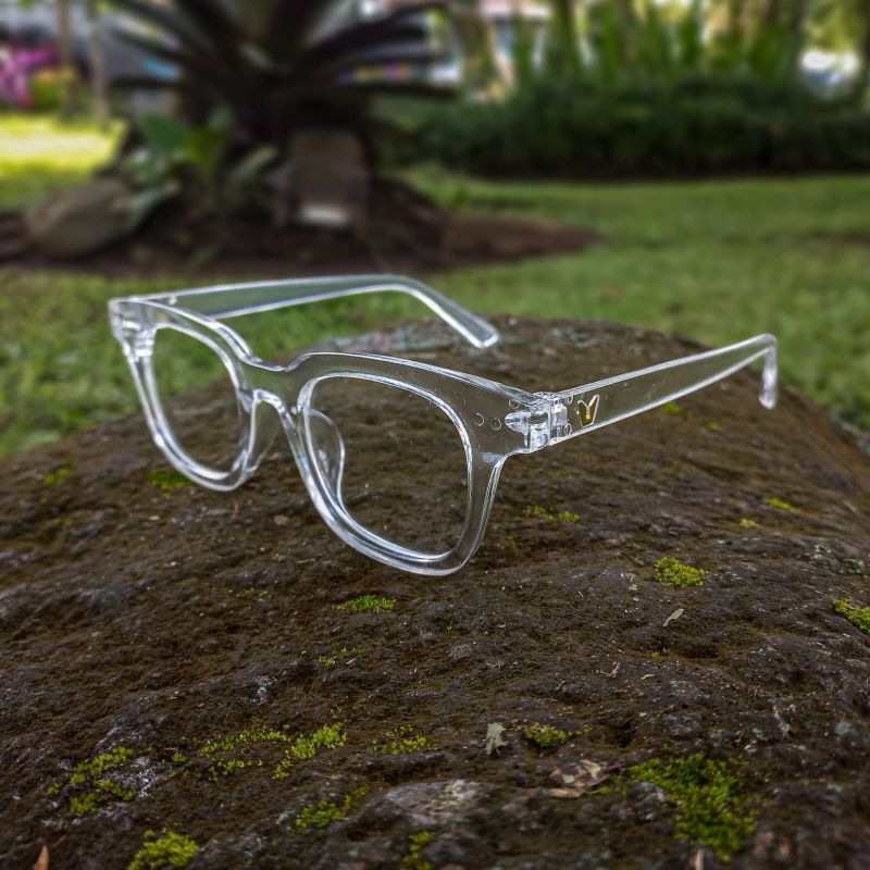 Jual Kacamata Vincent Frame Clear Bening Transparan Gaya Vntage ...