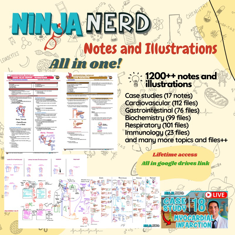 Jual Materi Kedokteran: NINJA NERD NOTES AND ILLUSTRATIONS | Shopee ...