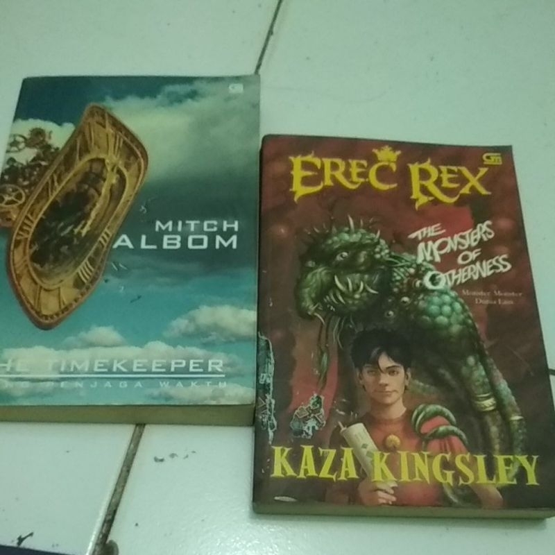 Jual NOVEL CABUTAN EREC REX THE MONSTERS OF OTHERNESS monster2 dunia ...