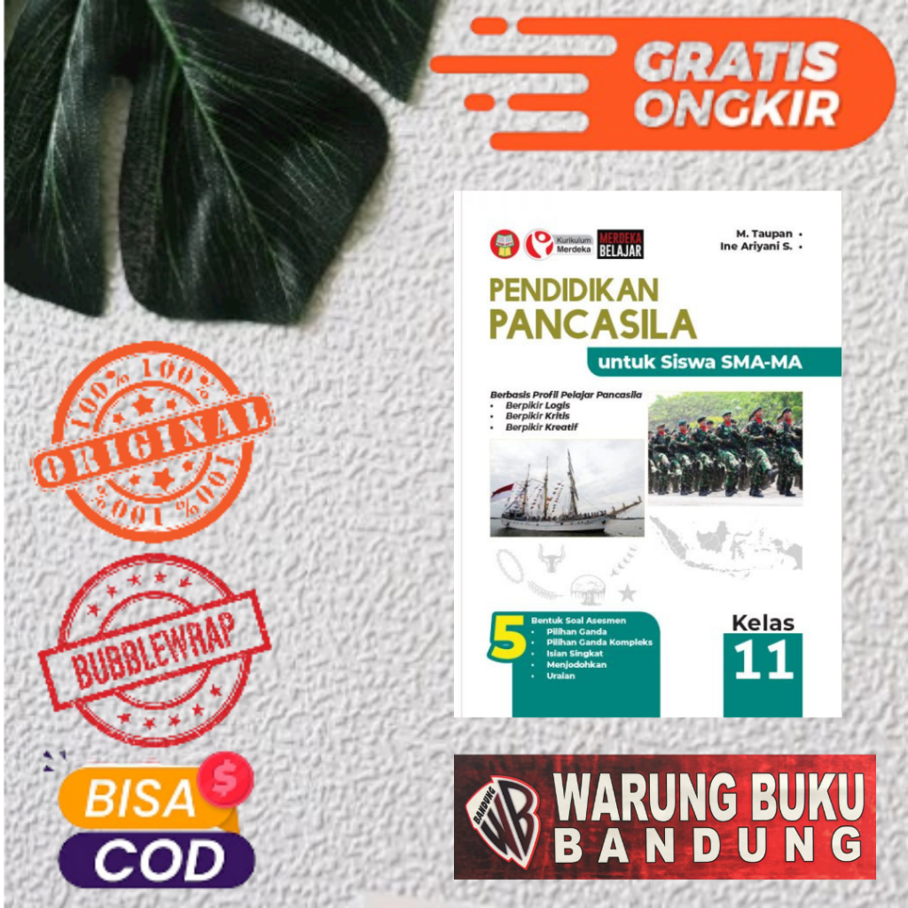Jual BUKU PENDIDIKAN PANCASILA UNTUK SISWA SMA-MA/SMK-MAK KELAS 11 KURIKULUM MERDEKA | Shopee ...