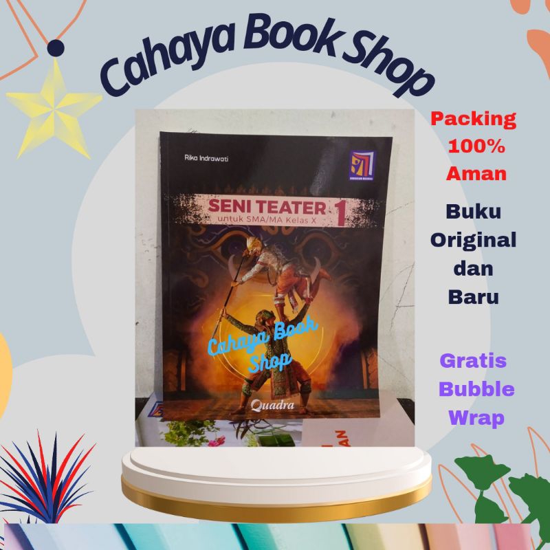 Jual Buku Seni Teater SMA Kelas X.10 Kurikulum Merdeka Quadra | Shopee Indonesia