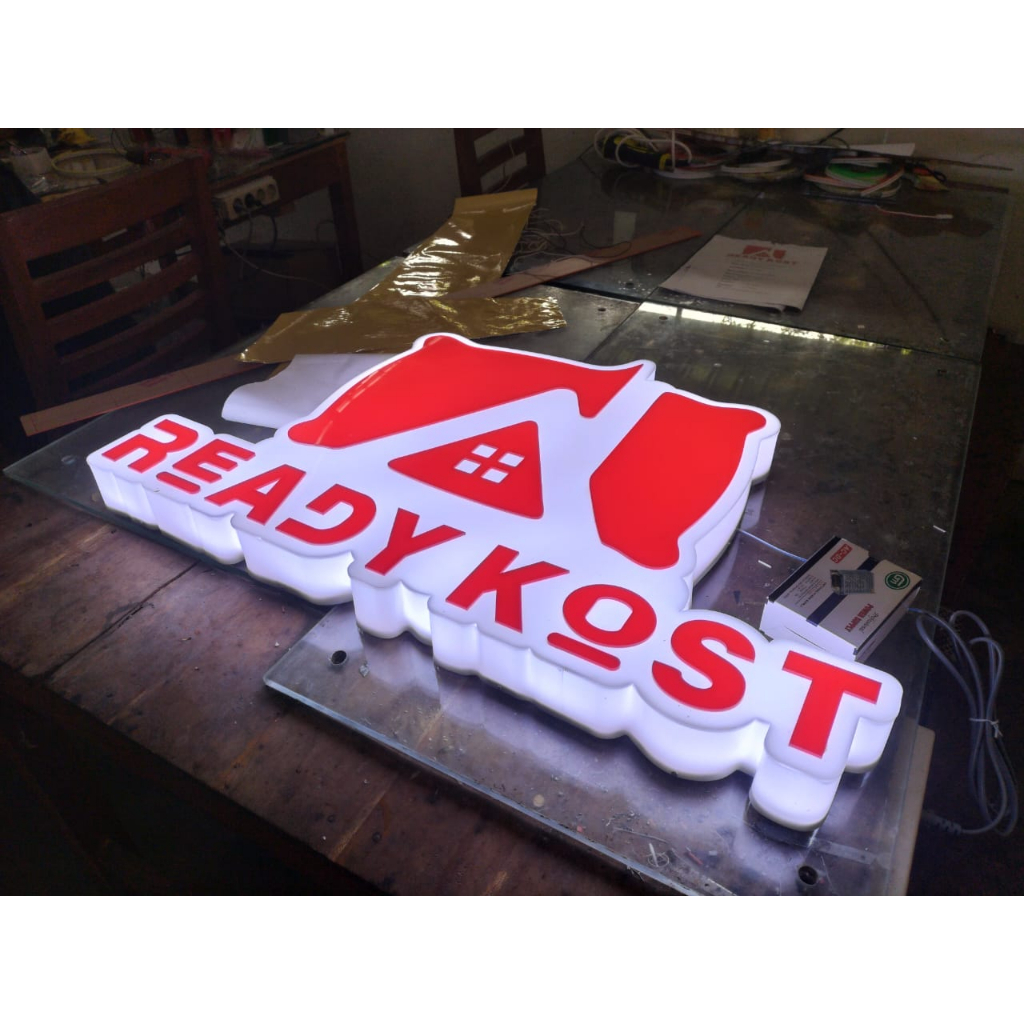 Jual NEON BOX AKRILIK CUTING LASER PREMIUM CUSTOM | Shopee Indonesia