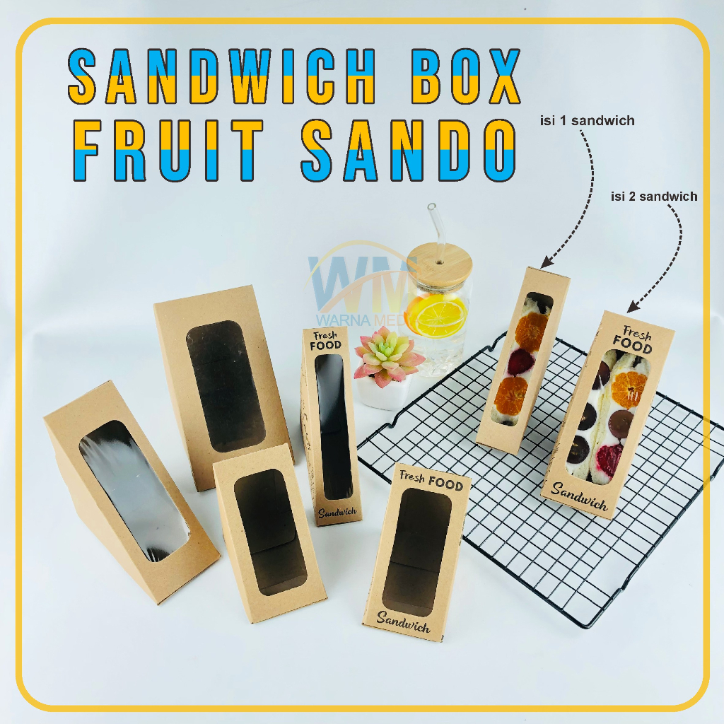 Jual Mika Sandwich Fruit / Mika Sando / Mika Sanwich Buah / Sandwich ...