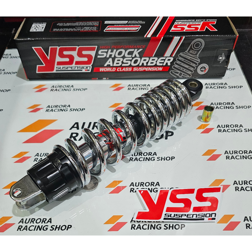 Jual Shock YSS New Pro Plus 300 MM Chrome : Mio - Beat - Vario - Fino - Xeon - Scoopy - M3 - Mio ...
