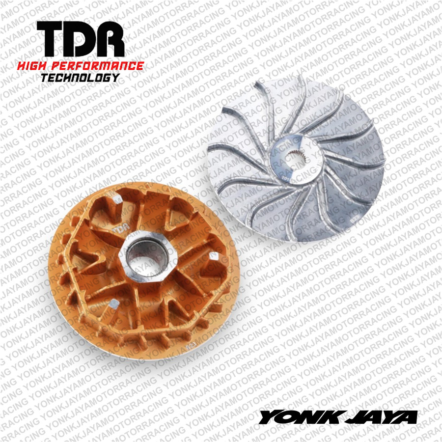 Jual PULLEY CVT SET RUMAH ROLLER TDR GOLDEN TEFLON PCX 150/160 ADV 150/ ...