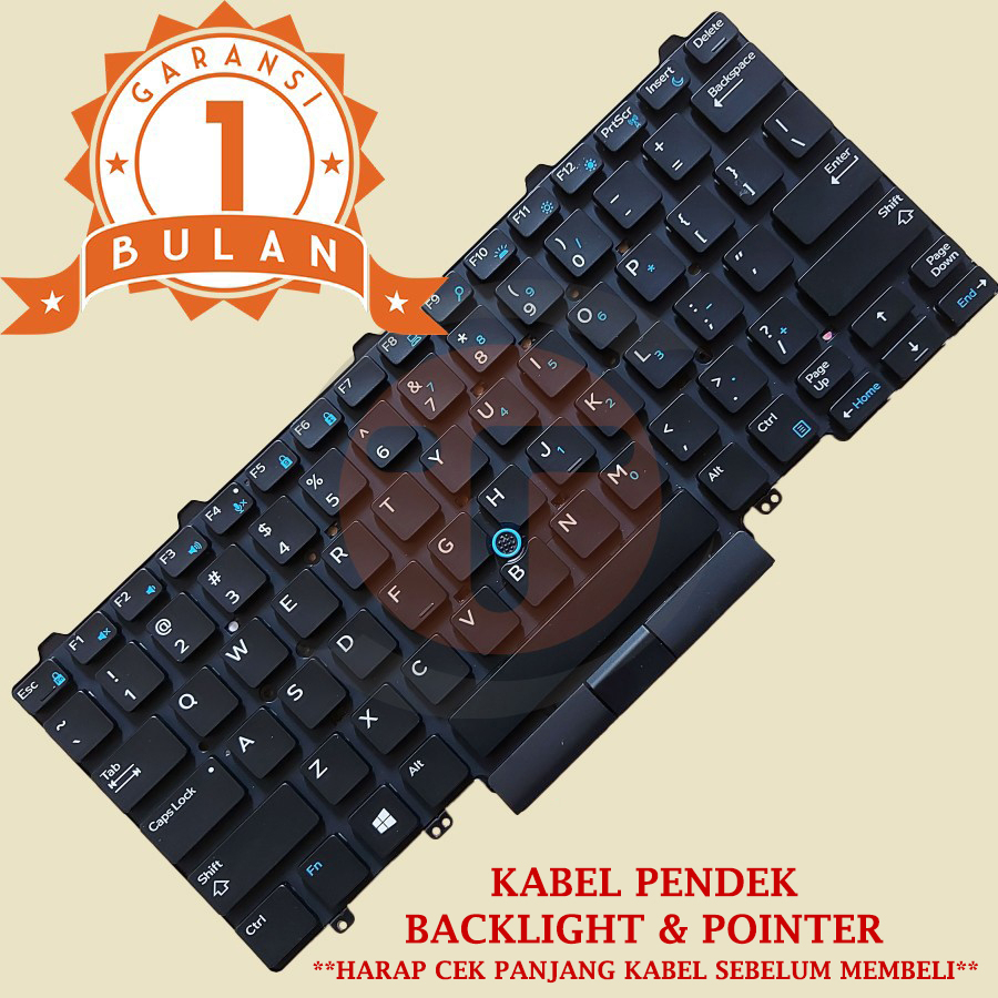 Jual Keyboard Dell Latitude E5450 E5470 E7450 E7470 Backlight Pointer ...
