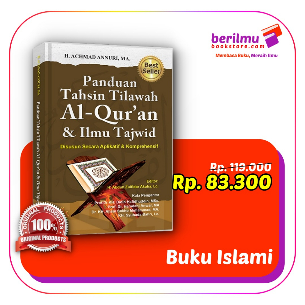 Jual Panduan Tahsin Tilawah Al-Quran dan Ilmu Tajwid - Pustaka Al Kautsar | Buku Bacaan Islami ...
