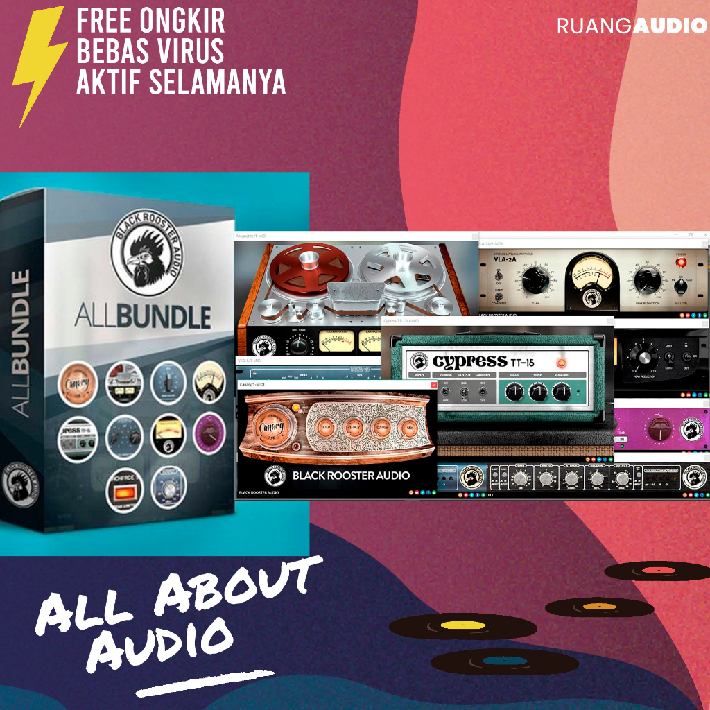 Jual Black Rooster Audio The ALL Bundle v2.6.4 ( Full Activated ...