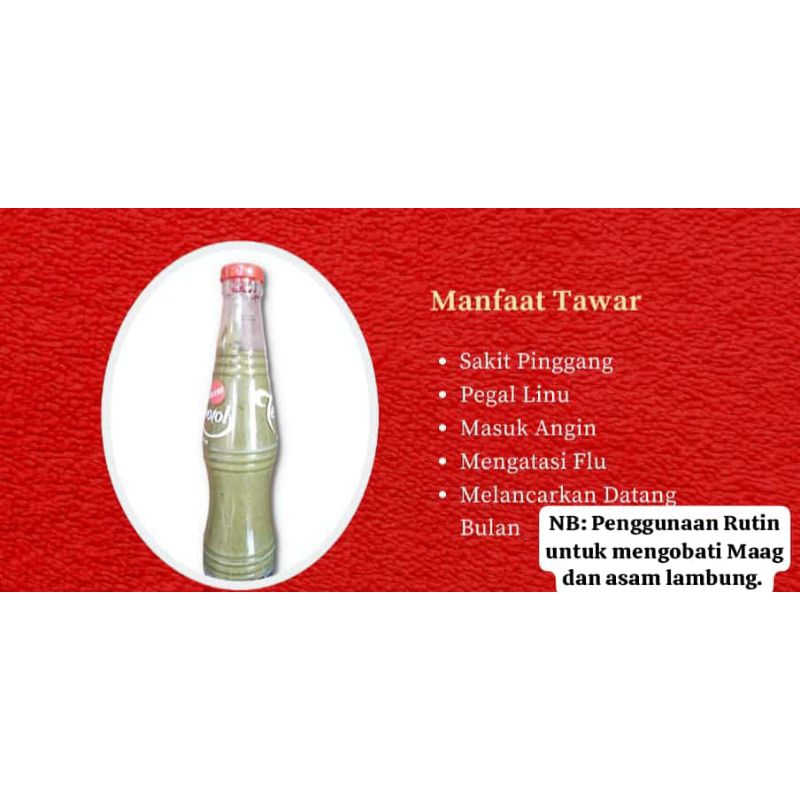 Jual Tawar nguda tawar karo jamu karo kesaya asli manjur sekali ...