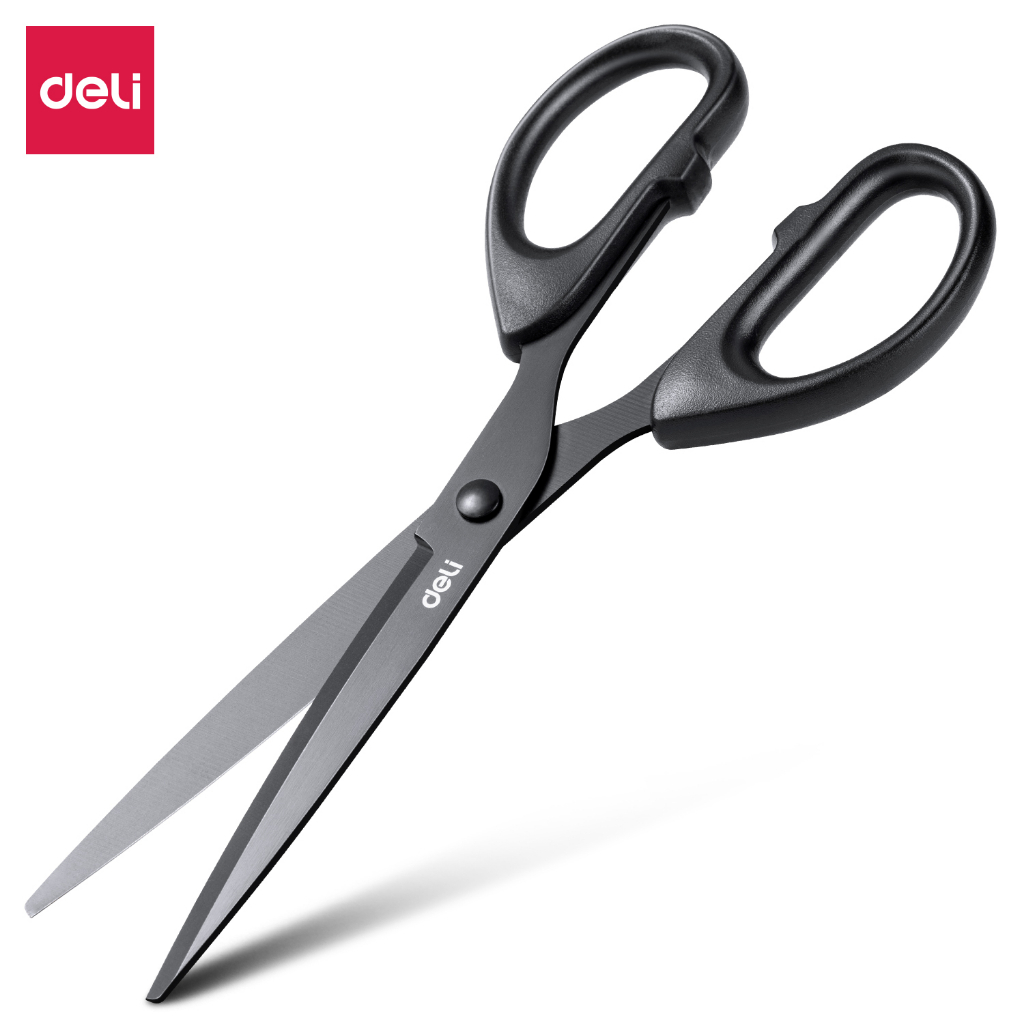 Jual Deli Gunting Teflon / Scissor Anti Karat Nyaman Digenggam 6009-S ...