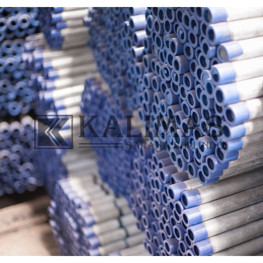 Jual Pipa Besi Galvanis d. 1 1/2" x 6 Mtr Medium SNI (SPINDO) | Shopee ...