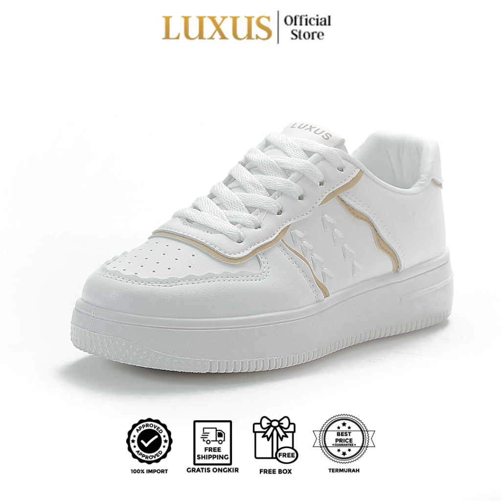 Jual Luxus Ahyeon Sepatu Sneakers Shoes Wanita Korean Style Sport Shoes ...