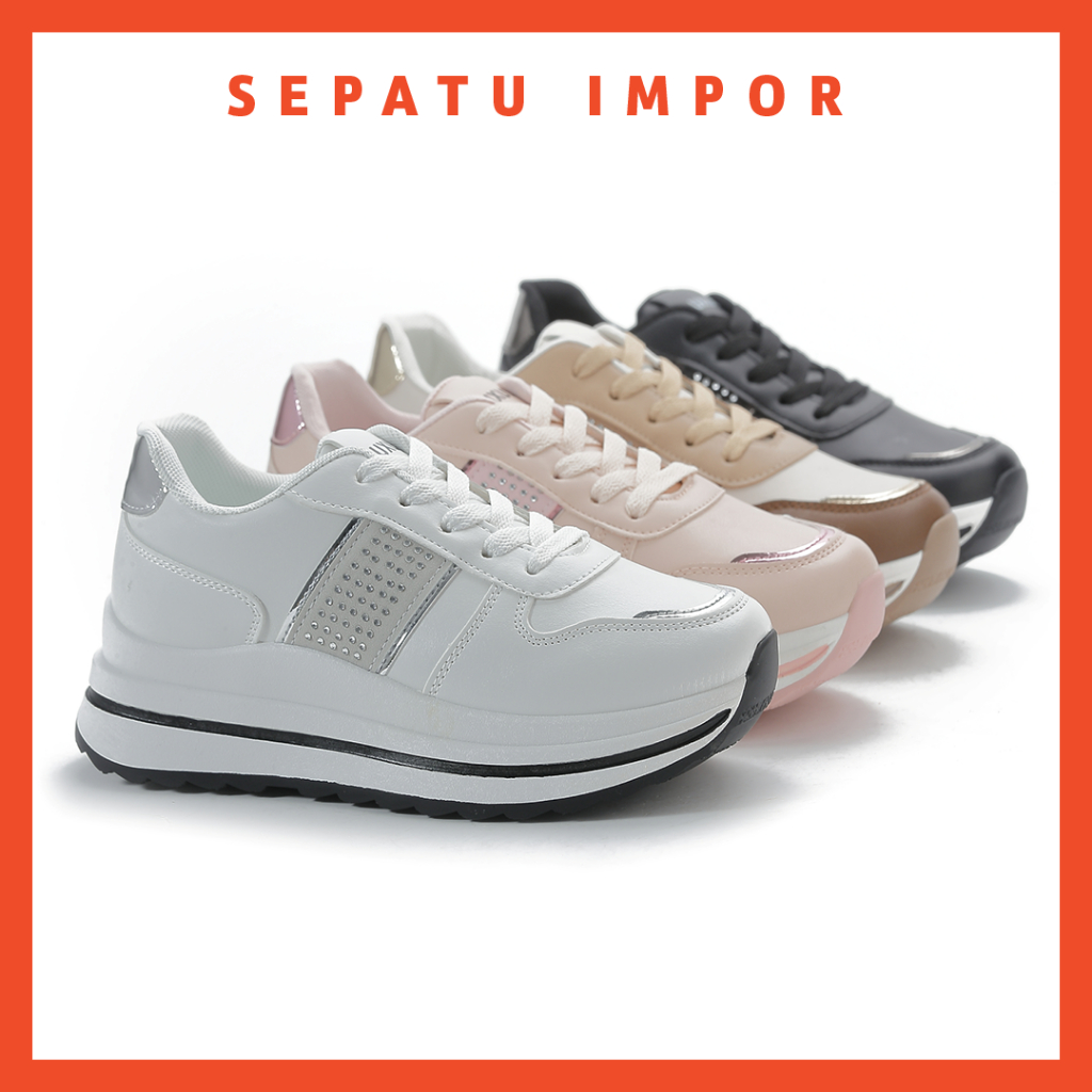 Jual Dokter Sepatu Import - Sepatu Sneakers Wanita Shoes Sporty Import ...