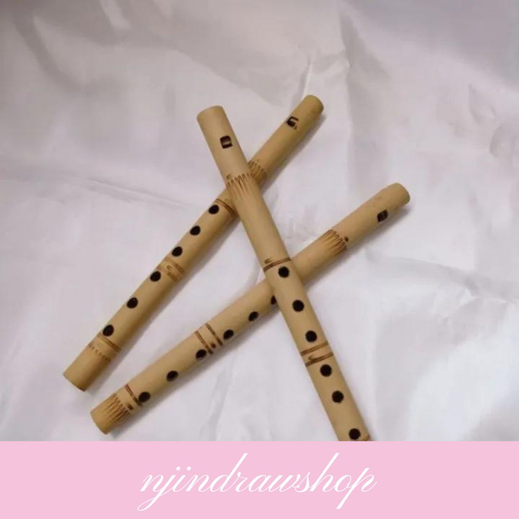 Jual Mainan Musik Tradisional Anak Seruling Bambu atau Suling Bambu ...