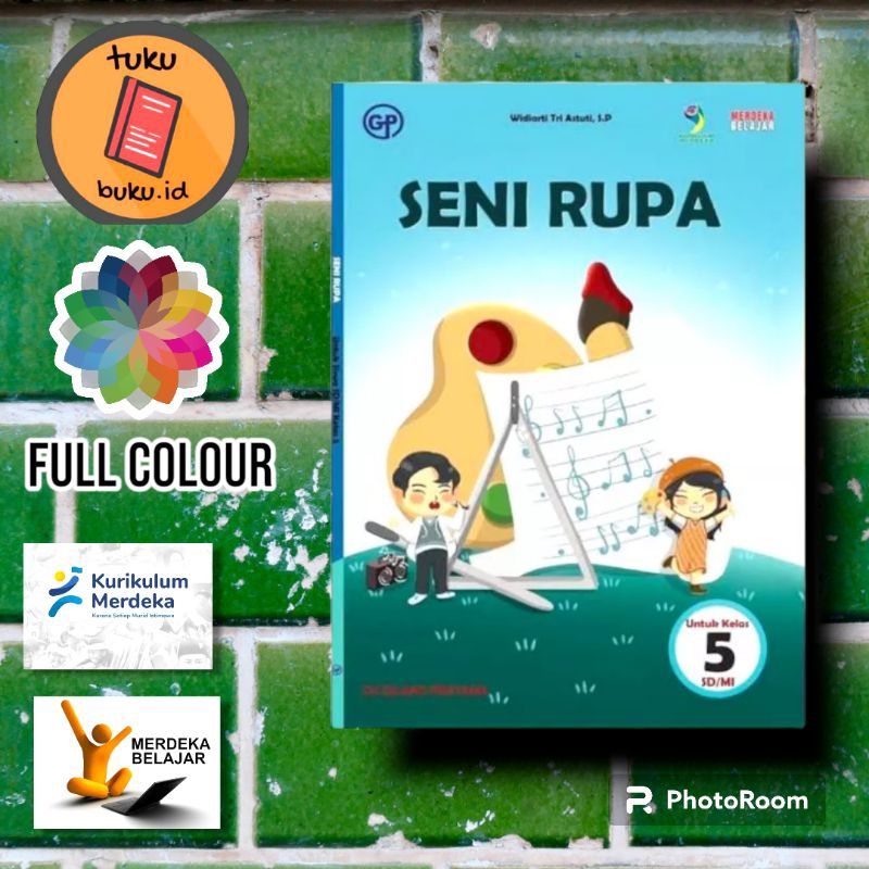 Jual BUKU PAKET PELAJARAN SENI RUPA KELAS 5 KURIKULUM MERDEKA GILANG ...
