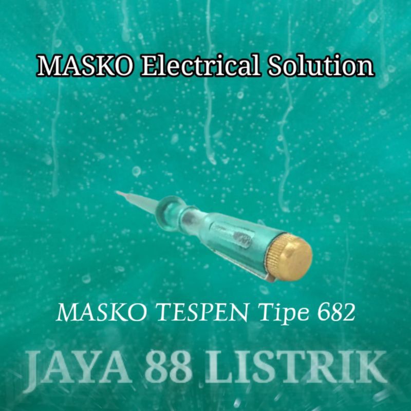 Jual MASKO TESPEN MAGNET / TEST PEN / OBENG ALAT TEST LISTRIK MINUS 682 ...
