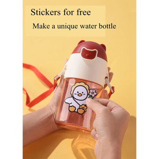 Jual BOTOL MINUM GEMOY ANAK ANIMASI KARTUN INCLUDE SEDOTAN NEW YQ 0107 ...