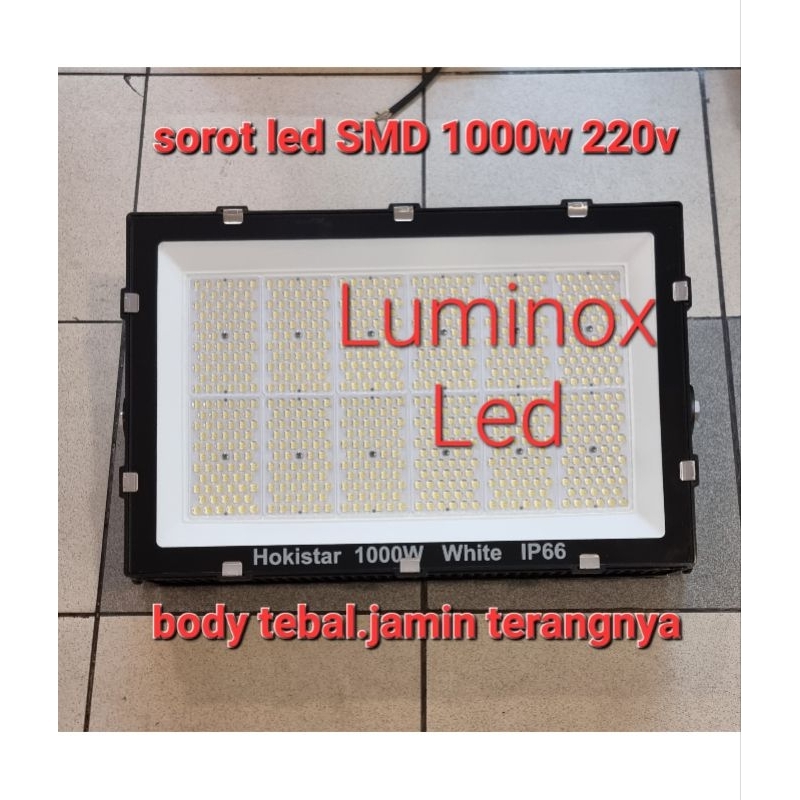Jual lampu tembak led 1000watt sorot led 1000w sorot 1000 watt / flood ...