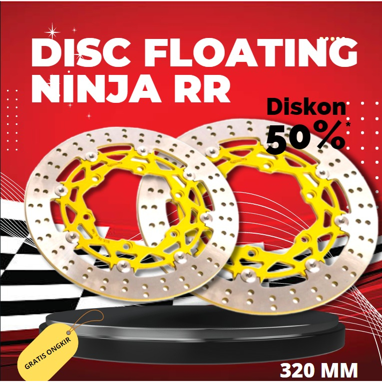 Jual Disk Piringan Cakram Floating 320 MM Ninja R RR SS disc piringan ...