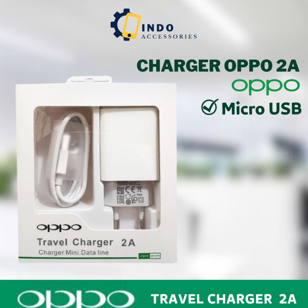 Jual Charger Oppo 10W Original 100% Micro USB 2A-5V Travel Carger Cas Casan Oppo Original F7 F5 ...
