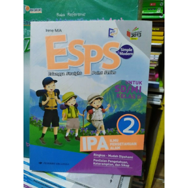 Jual ESPS MATEMATIKA UNTUK SD/ MI KELAS 2 K.2013 EDISI REVISI ERLANGGA | Shopee Indonesia