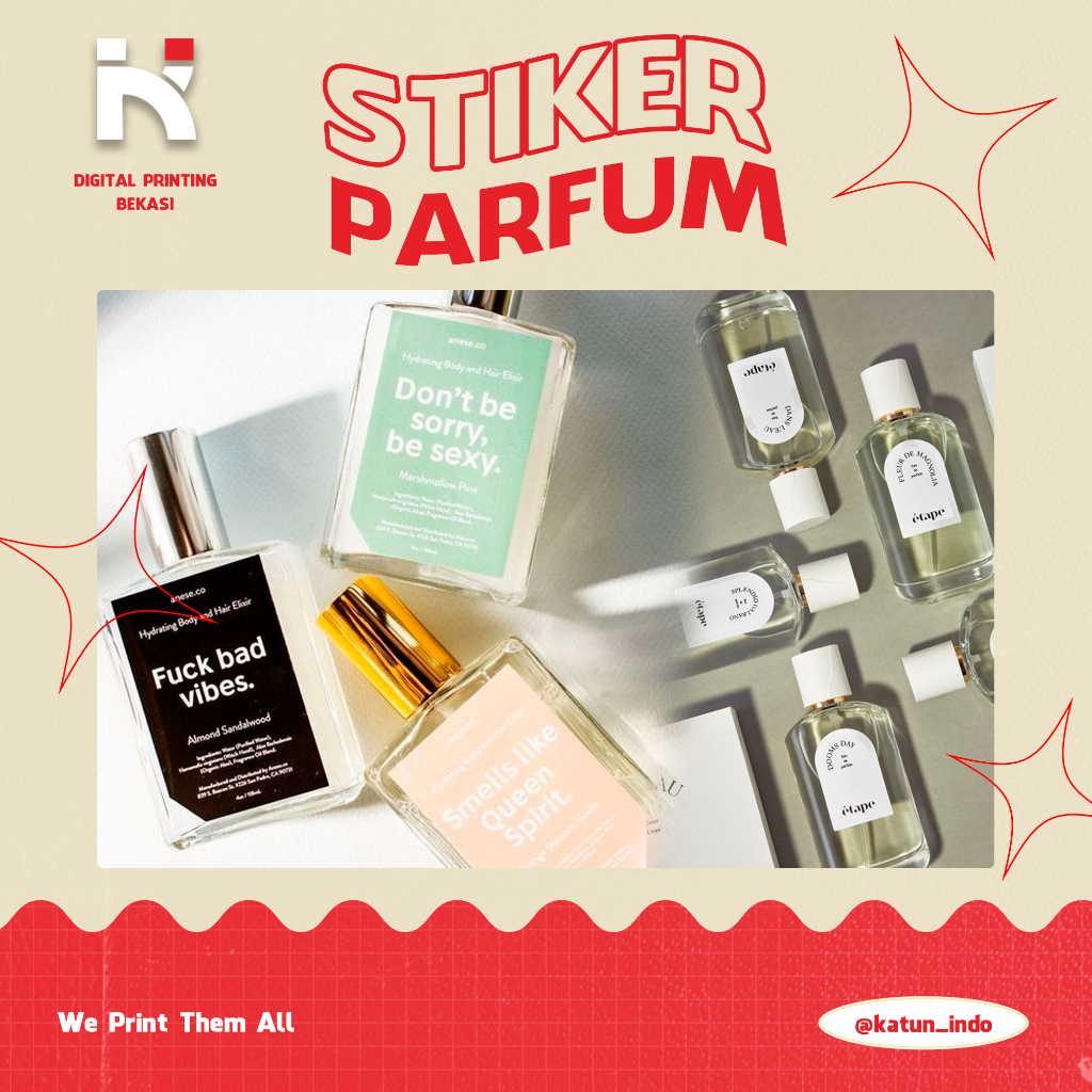 Jual STICKER PARFUM STIKER PARFUM PRODUK LOKAL | Shopee Indonesia