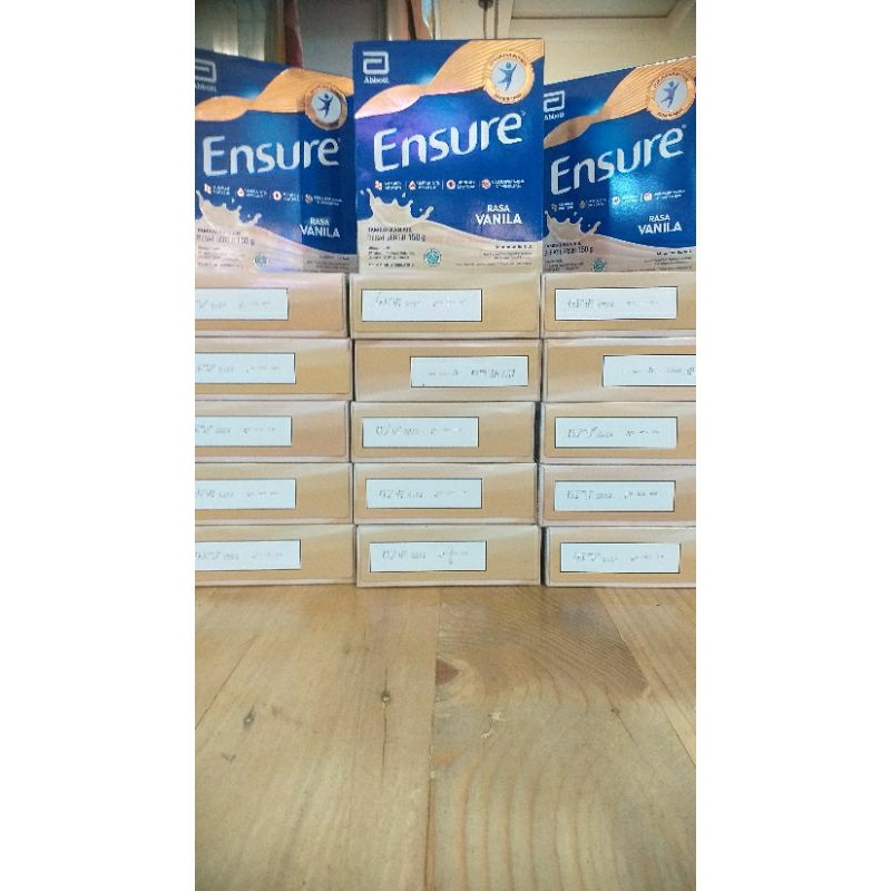 Jual SUSU ENSURE 150g Vanila(susu nutrisi lengkap dewasa dan lansia ...