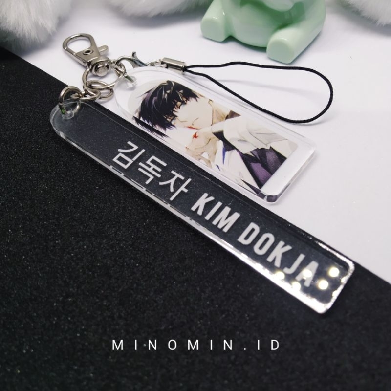 Jual ORV Strap Keychain | Omniscient Reader Viewpoint Dokja Jonghyuk ...