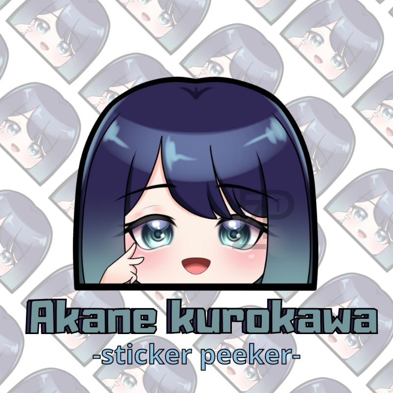 Jual STICKER INTIP ANIME AKANE KUROKAWA OSHI NO KO (WATERPROOF ...