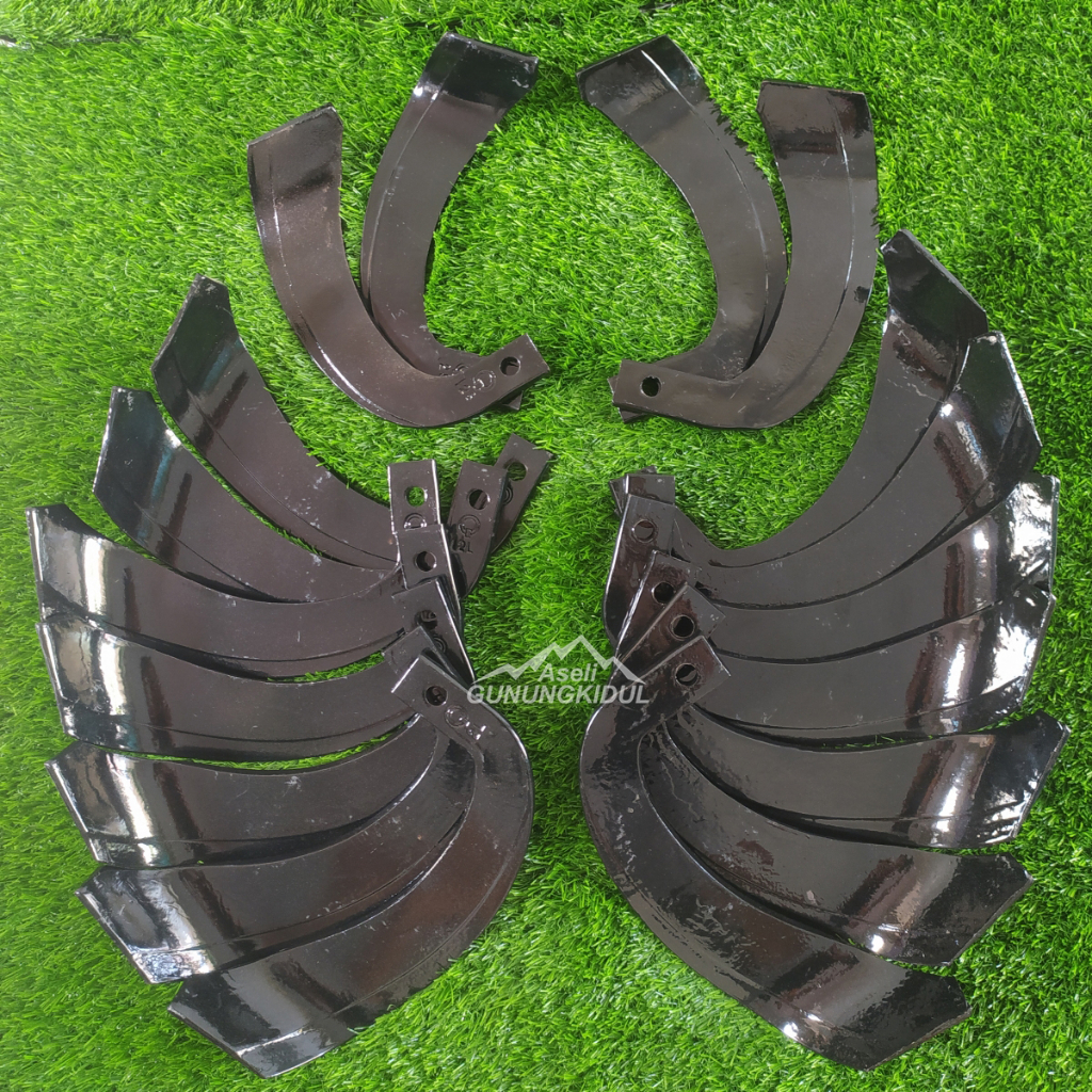 Jual Paket Pisau Rotary Traktor Quick Zena 18 Buah - Rotary Blade Set ...
