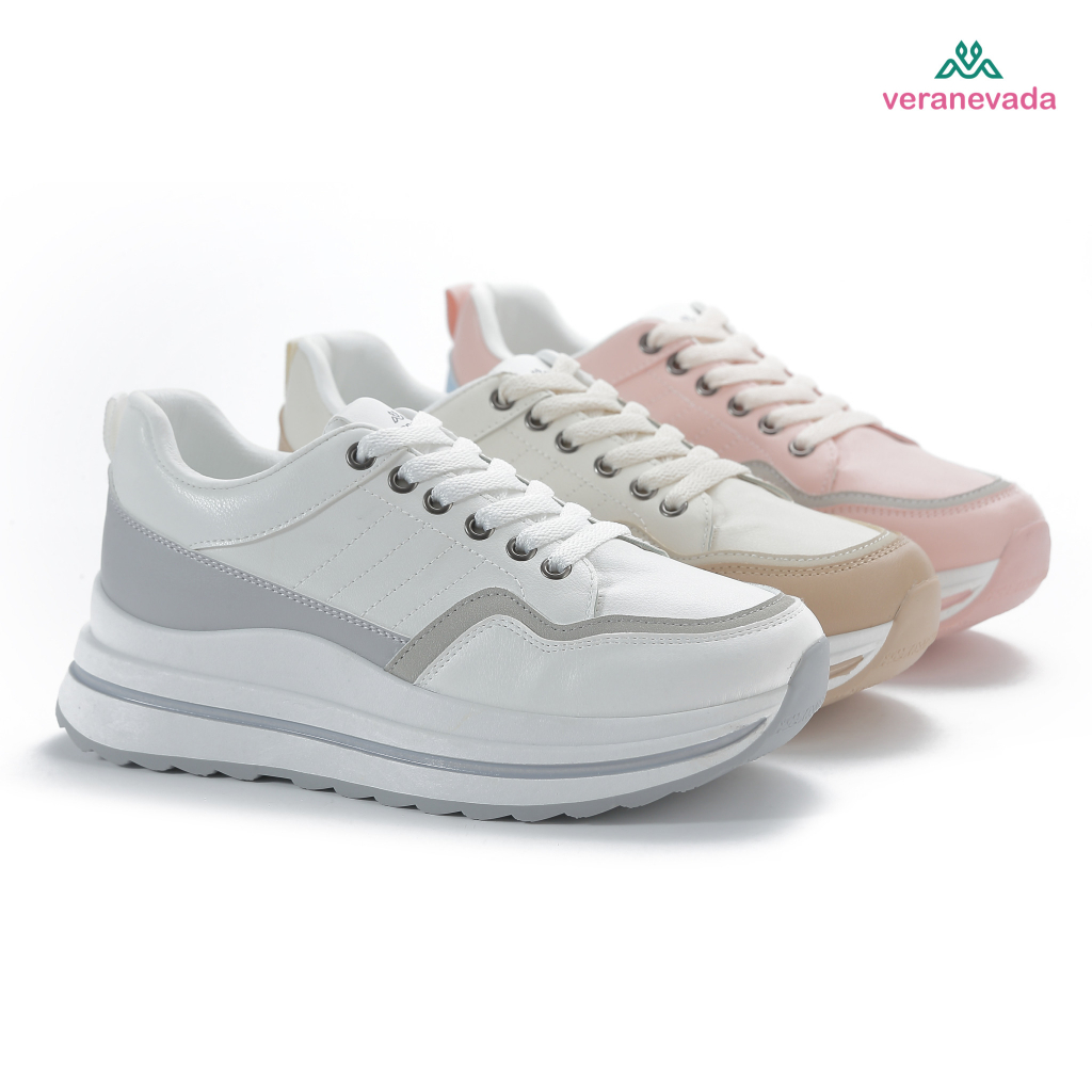 Jual Vera Nevada Sepatu Sneakers Wanita Sport Shoes V009 | Shopee Indonesia