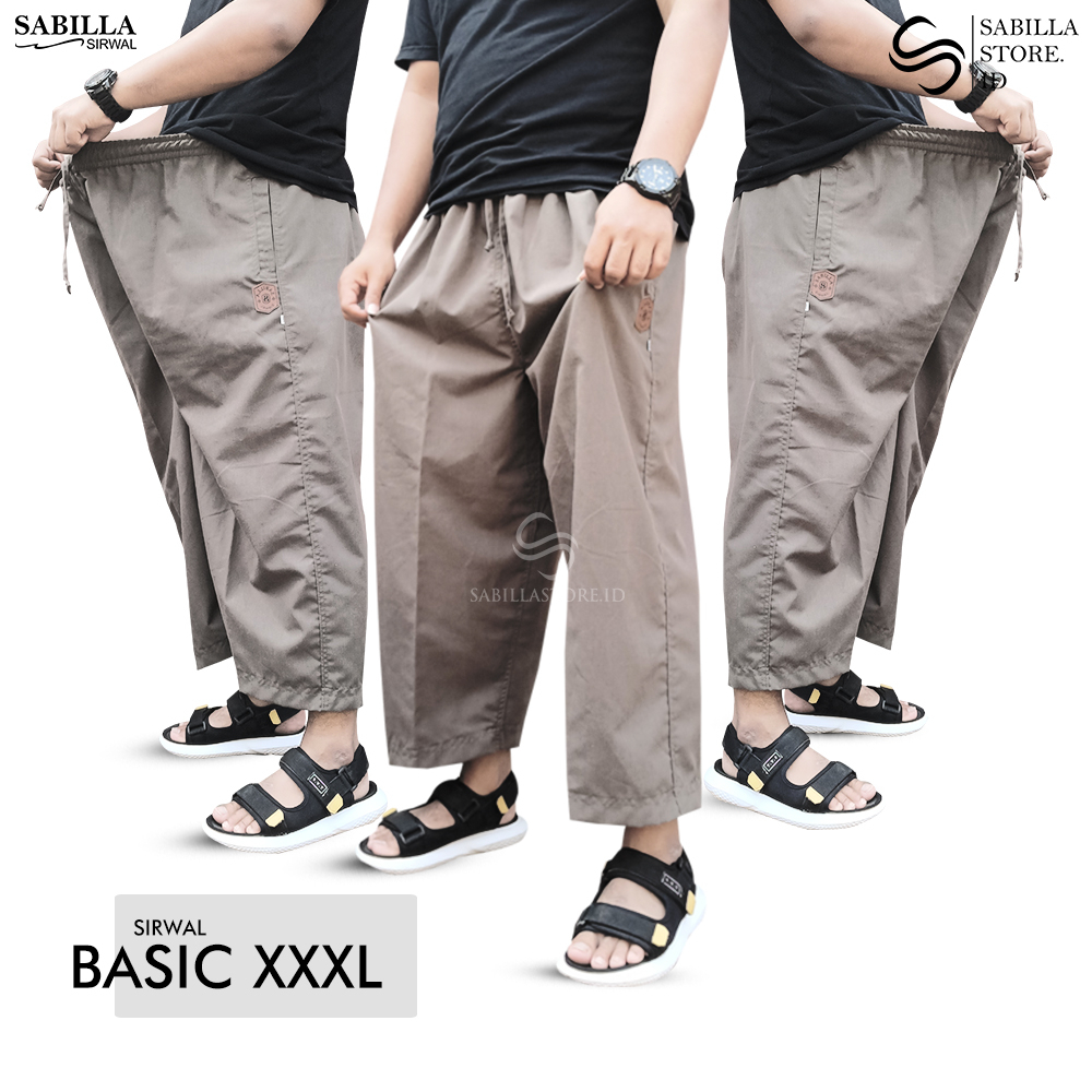 Jual Sirwal Sabilla Sirwal Jumbo Basic XXXL | Shopee Indonesia