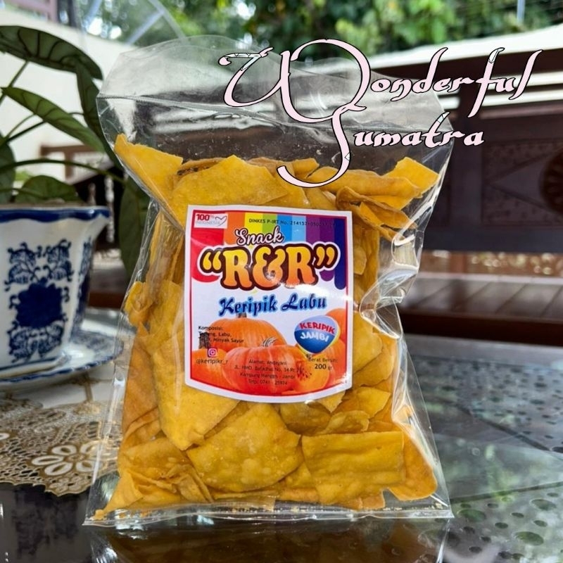 Jual Keripik R&R. Keripik Buah Labu Khas Jambi 200gr. | Shopee Indonesia