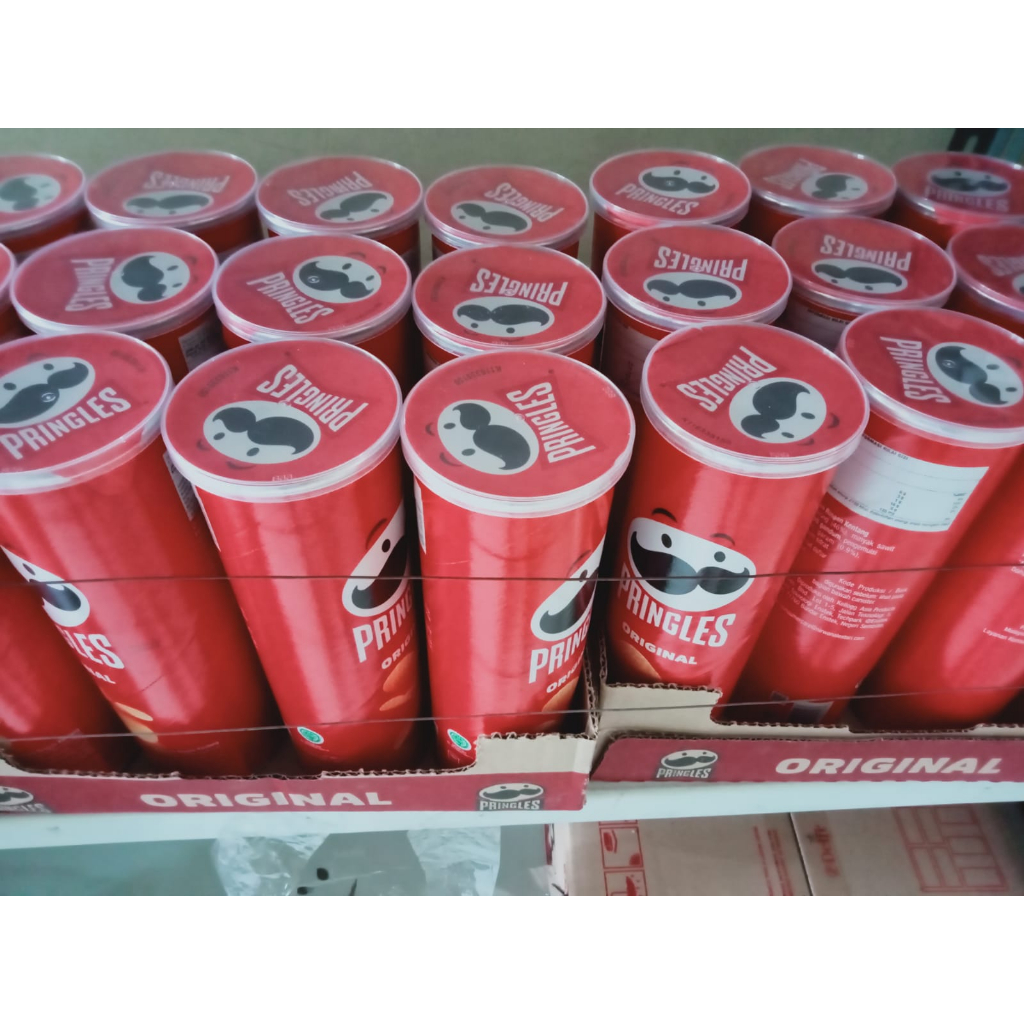 Jual PRINGLES RASA ORIGINAL BESAR 107GR | Shopee Indonesia