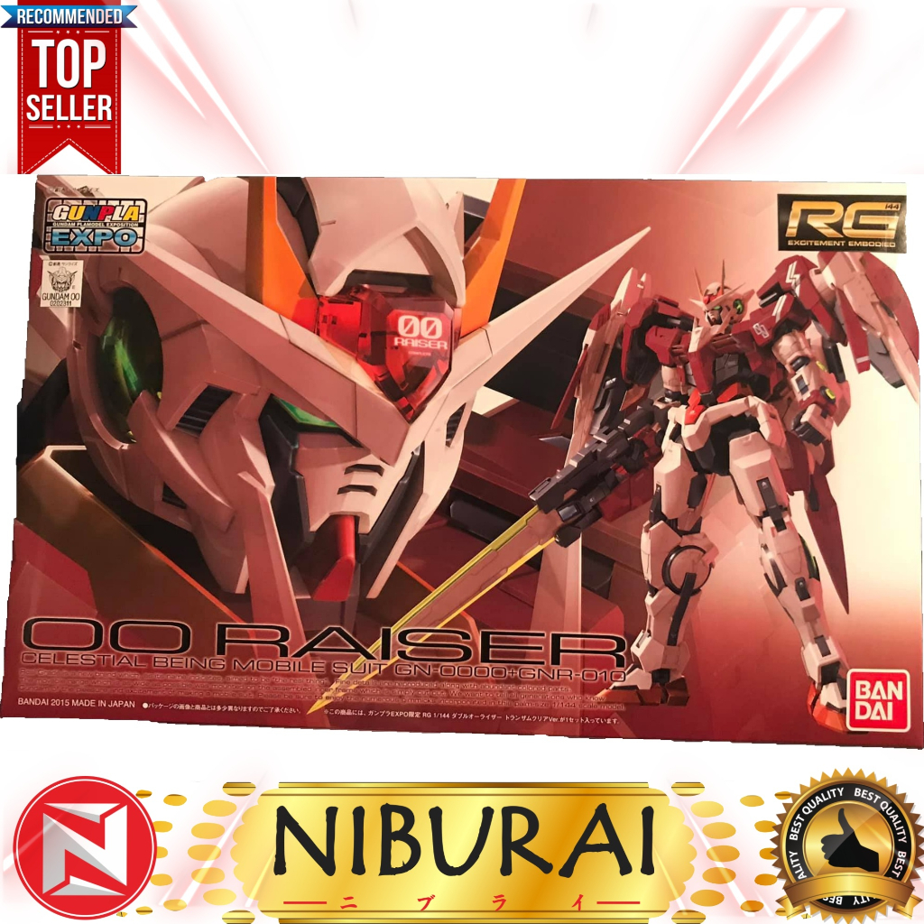 Jual 1/144 RG 00 Raiser Trans-Am Clear Ver P Bandai | Shopee Indonesia