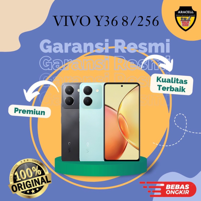 Jual Vivo Y36 4G & 5G 8/256 Garansi Resmi vivo 1 Tahun | Shopee Indonesia