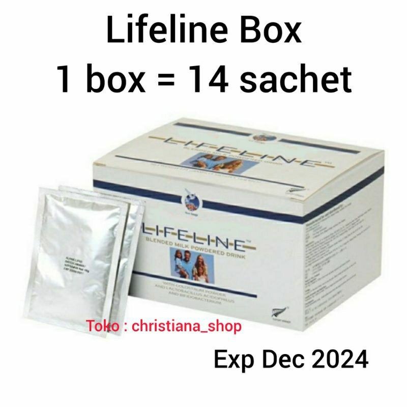 Jual susu lifeline colostrum 1 box isi 14 sachet | Shopee Indonesia