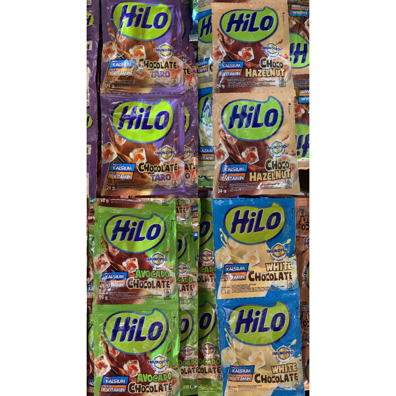 Jual HILO sachet berbagai macam rasa isi 10pcs | Shopee Indonesia