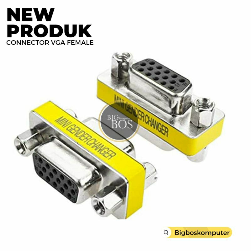 Jual CONNECTOR VGA Female to Female / GENDER VGA CEWE | Shopee Indonesia