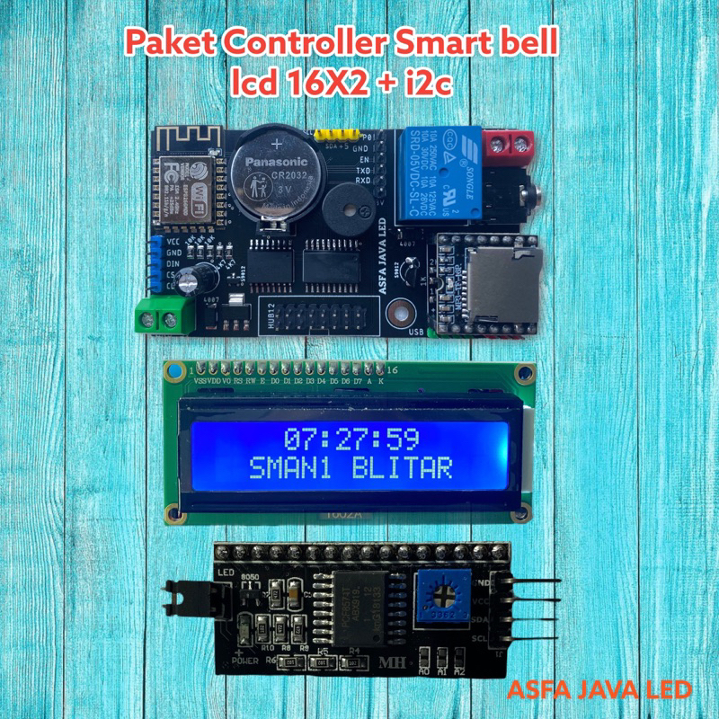 Jual PAKET CONTROLLER SMART BELL LCD | Shopee Indonesia
