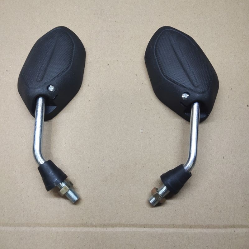 Jual spion Honda beat mini tangkai hitam - chrome garfanis spion drat ...