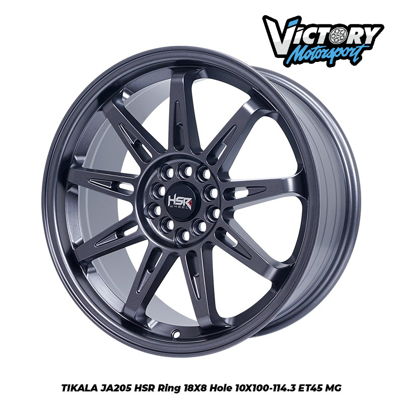 Jual VELG HSR RING 18 TIKALA COCOK UNTUK HRV,XPANDER,INNOVA,CRV DLL ...