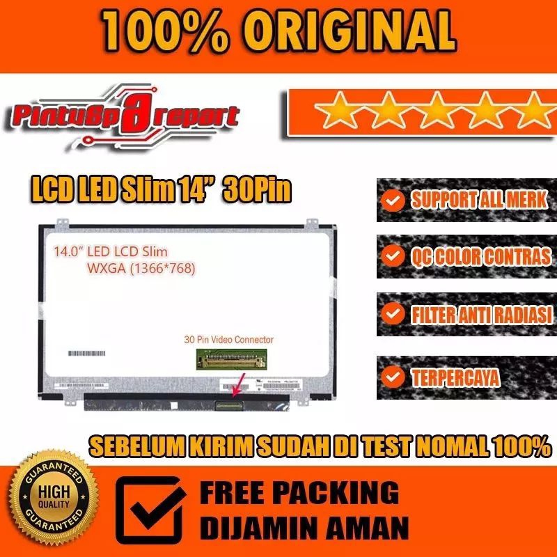 Jual Led Lcd Layar Laptop Lenovo G40 G40-30 G40-45 G40-70 G40-75 G40-80 Original | Shopee Indonesia