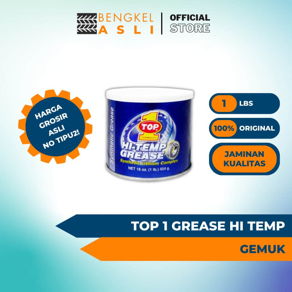 Jual Gemuk TOP 1 GREASE HI TEMP 1 Lbs | Shopee Indonesia