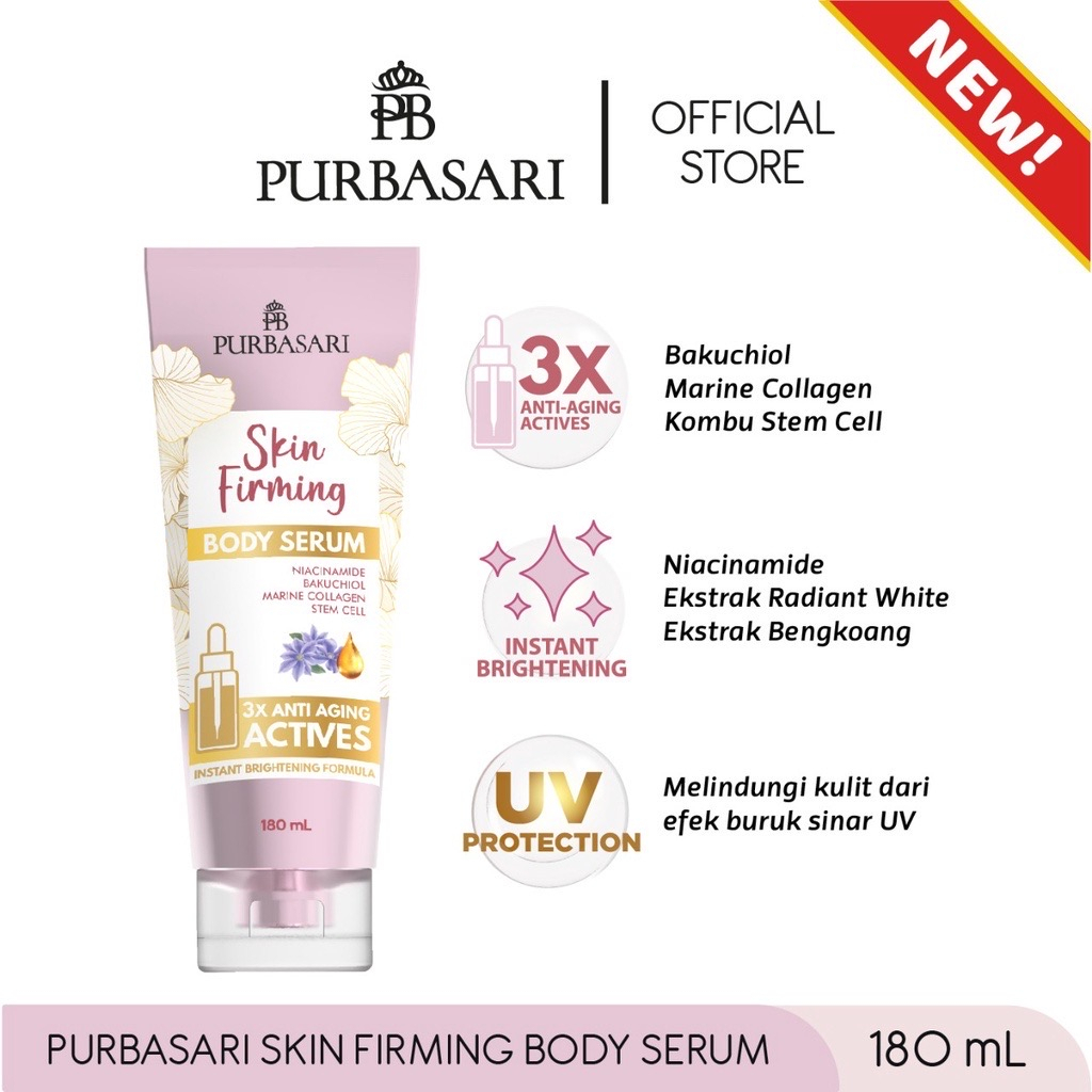 Jual PURBASARI Body Serum 180ml - White Glow | Firming Skin | Phyto ...