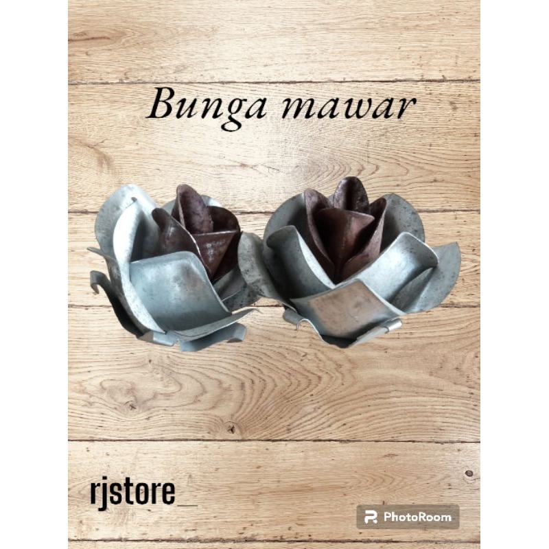 Jual Bunga mawar/rose mekar ornamen pagar besi | Shopee Indonesia